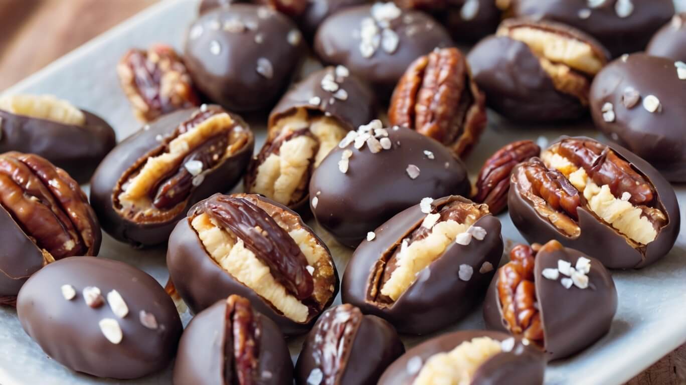 Homemade Chocolate Covered Pecans Recipe