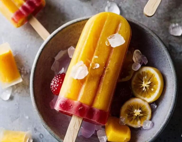 3-Ingredient Mango Popsicles Recipe