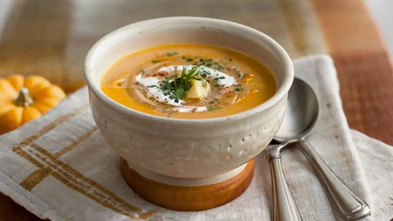 Easy Fall Pumpkin Soup Recipe