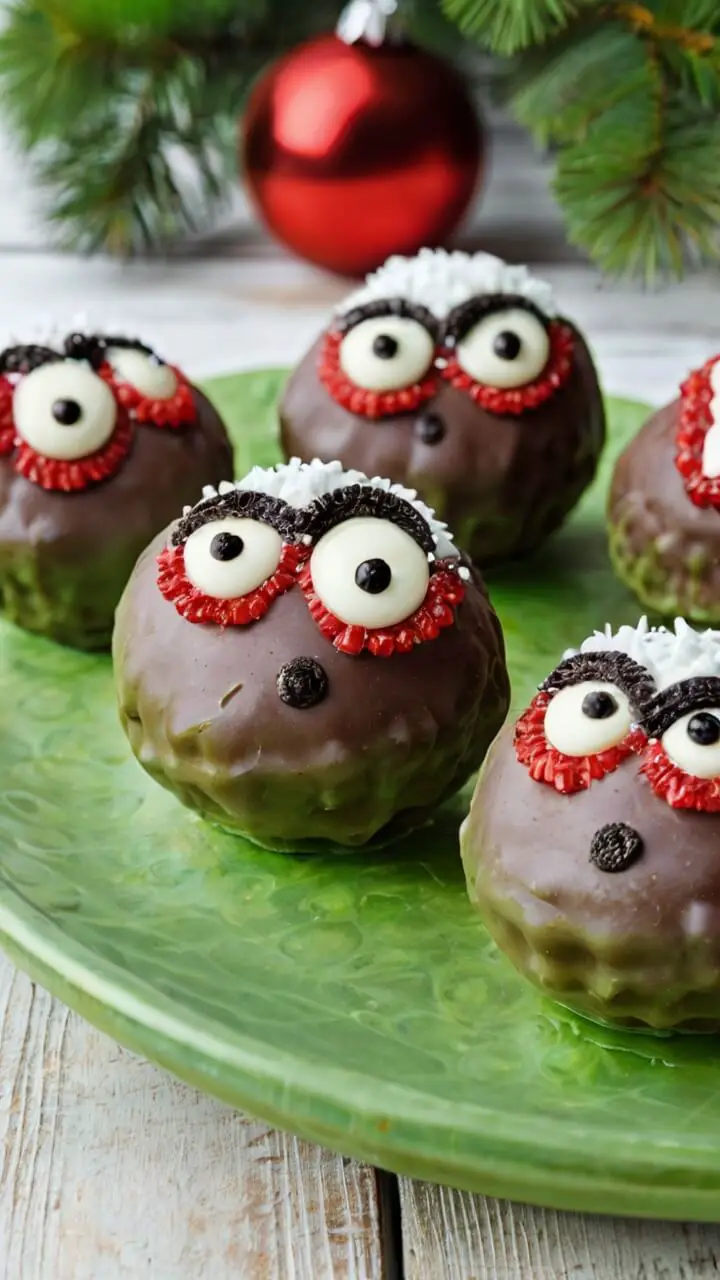 Grinch Oreo Balls Recipe