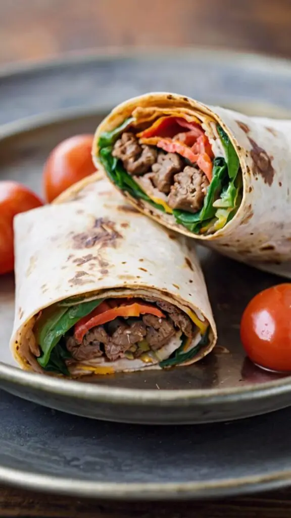 Turkish Beef Wrap Recipe