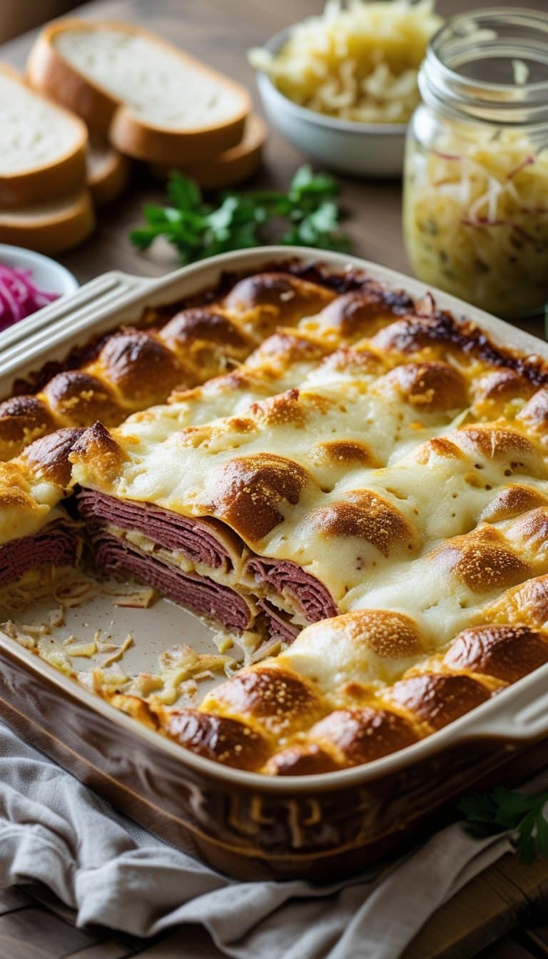 Homemade Reuben Bake Recipe