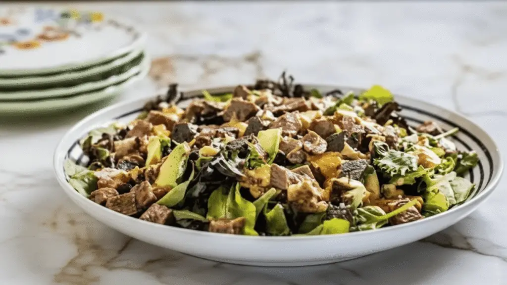 Pioneer Woman Queso Steak Salad Recipe