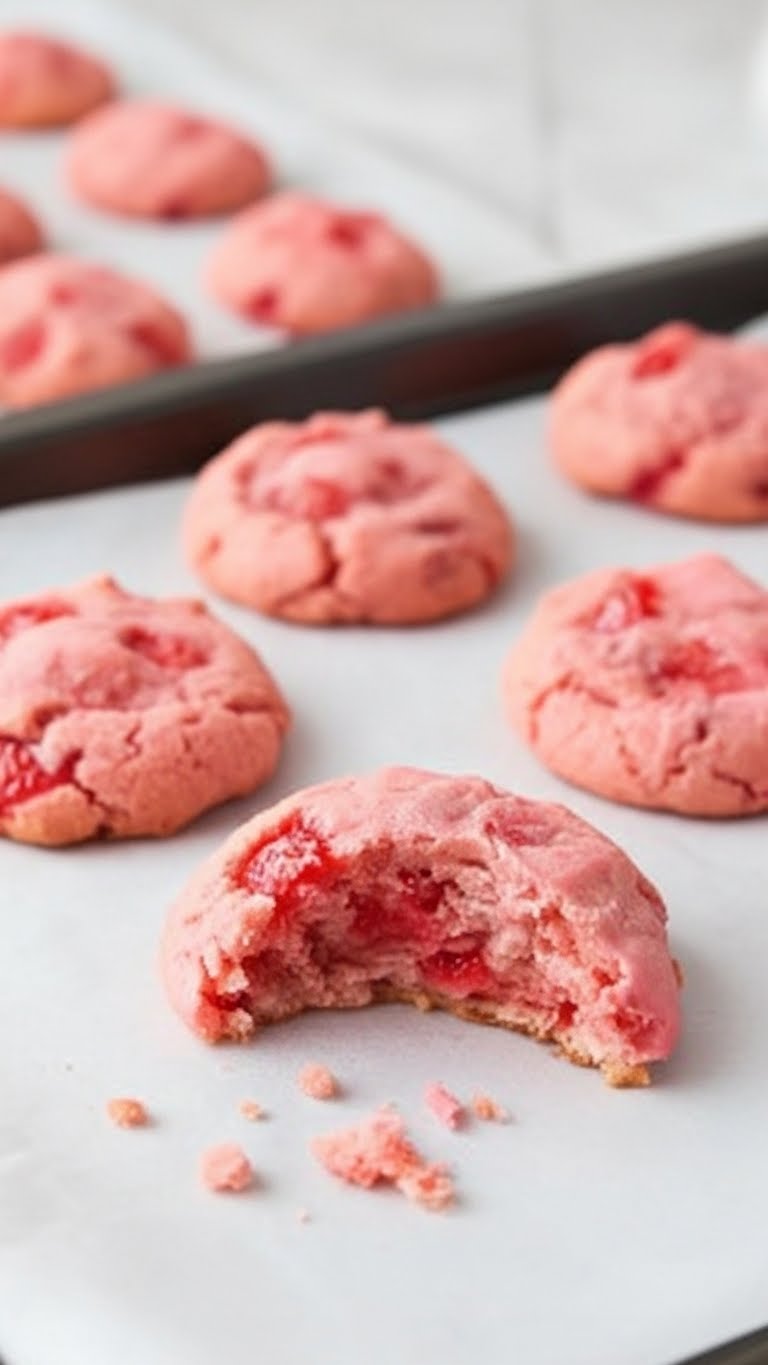 Homemade Maraschino Cherry Cookies Recipe