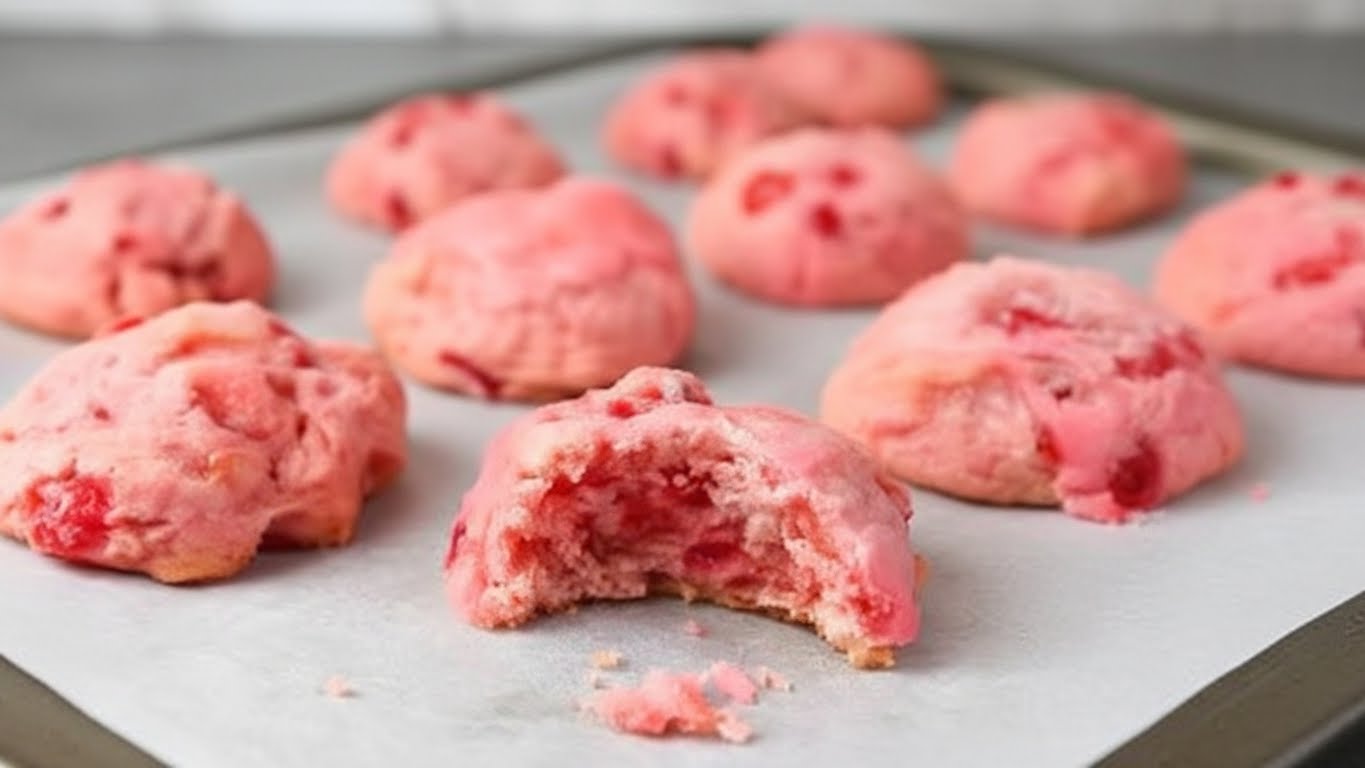 Homemade Maraschino Cherry Cookies Recipe
