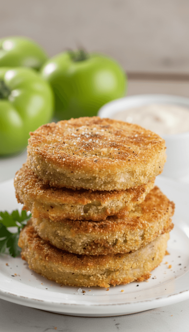 Paula Deen Fried Green Tomatoes Recipe